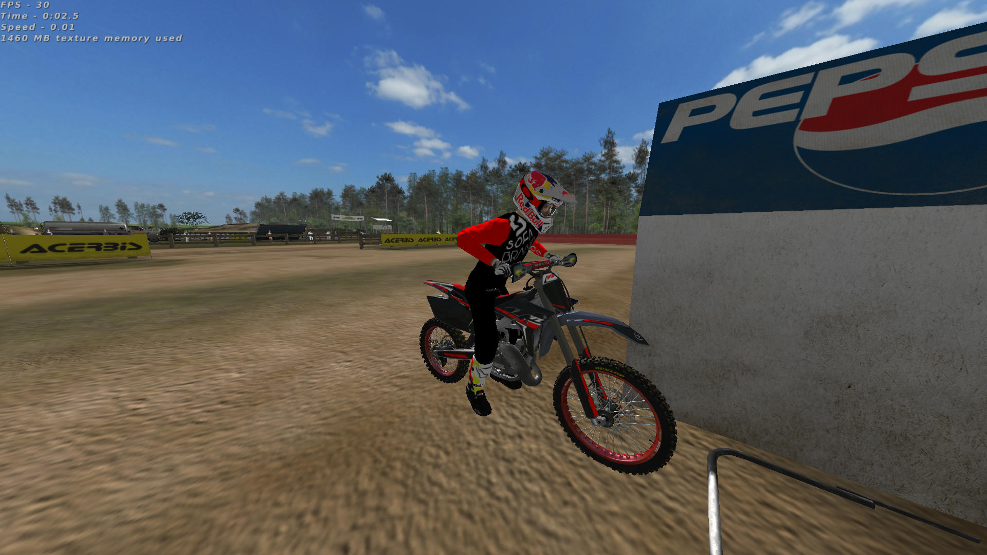 YZ 125 Retro Gray - MX Simulator