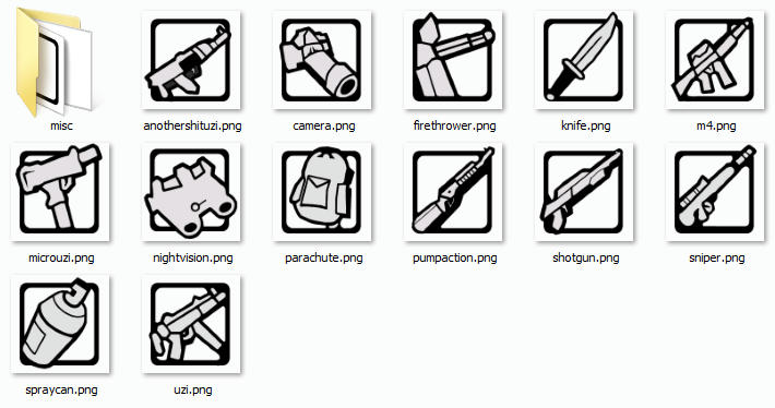 [SA] Beta "Strategy Guide" Weapon Icon Remake - Other - GTAForums