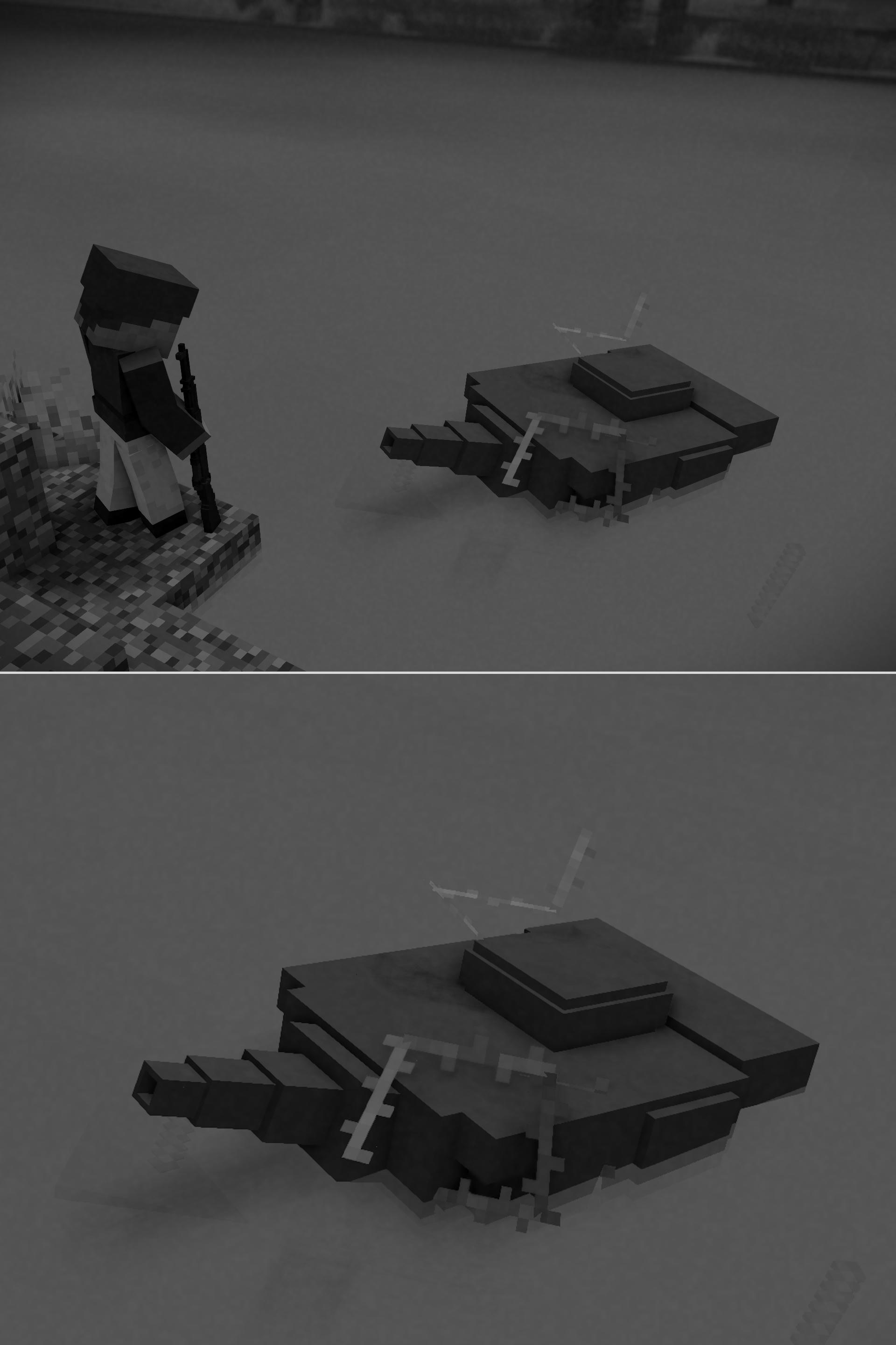 Panzer of the Lake - Wallpapers and art - Mine-imator forums