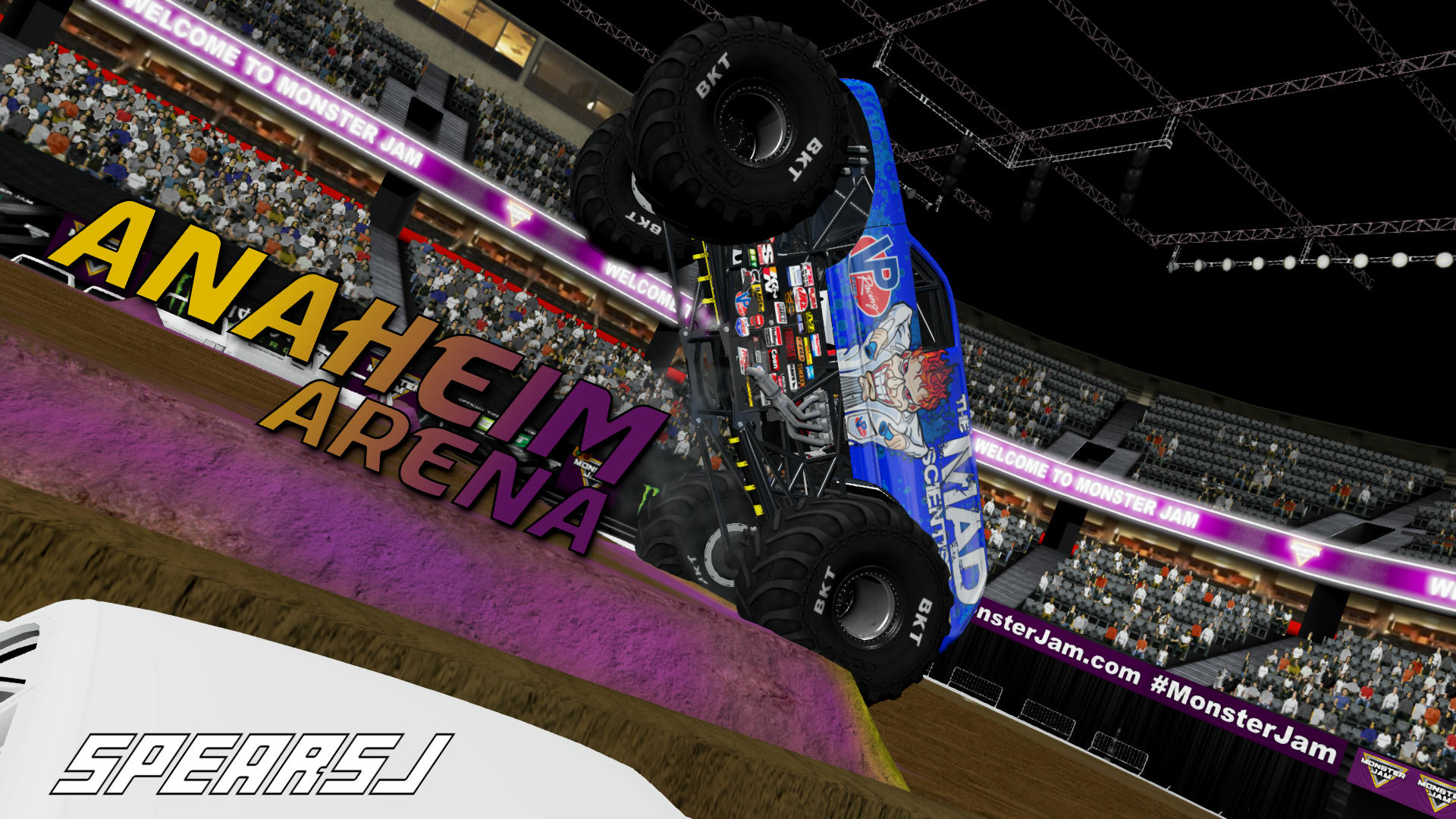 Anaheim Arena - Archived Custom - Beam-Monsters