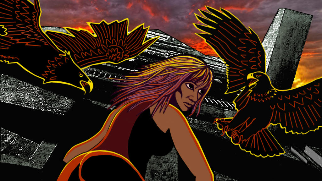 The Birds vs Teyla - mific - Stargate Atlantis [Archive of Our Own]