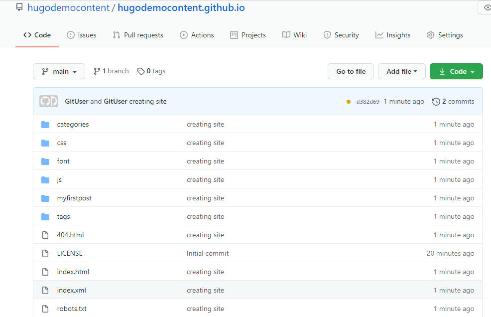 Install Hugo, Create site and Host on github pages. Finally, Automate with github actions - Part ...