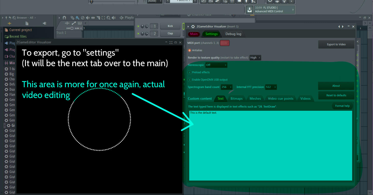 Creating Audio Visualizers with FL Studio | UtaForum.net