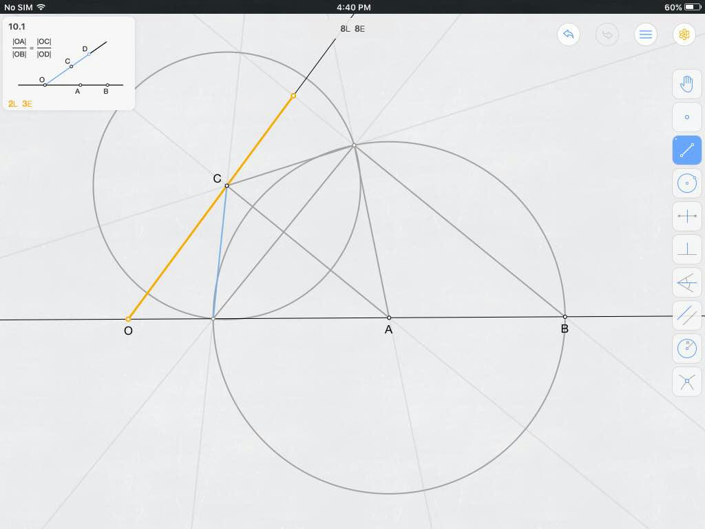euclidean geometry - Three-step construction: Euclid's fourth ...