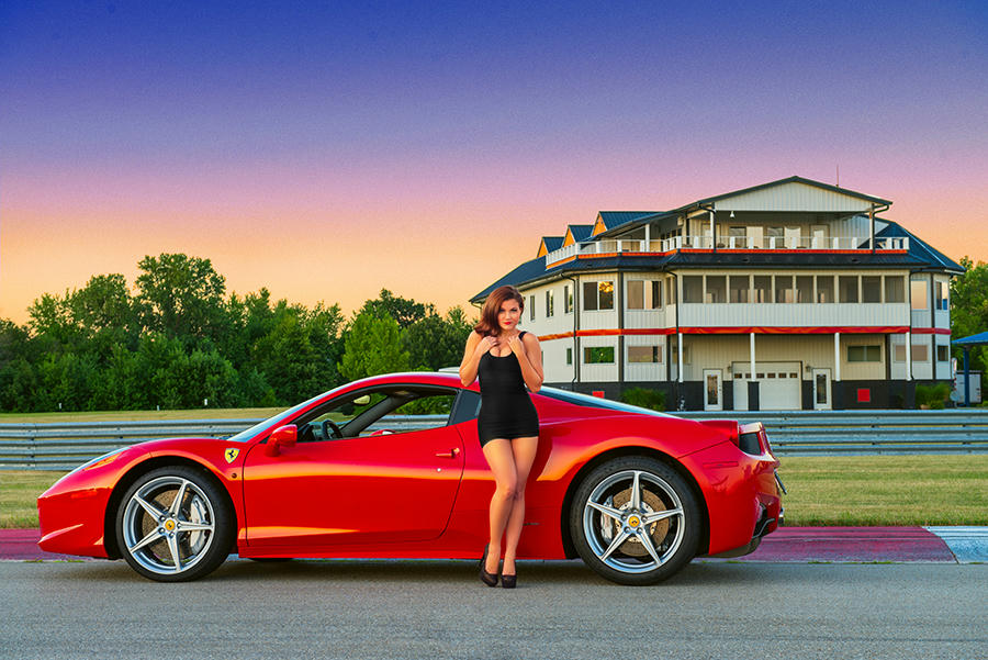 ModelMayhem.com - New Ferrari Pictures... bikinis and some nudes