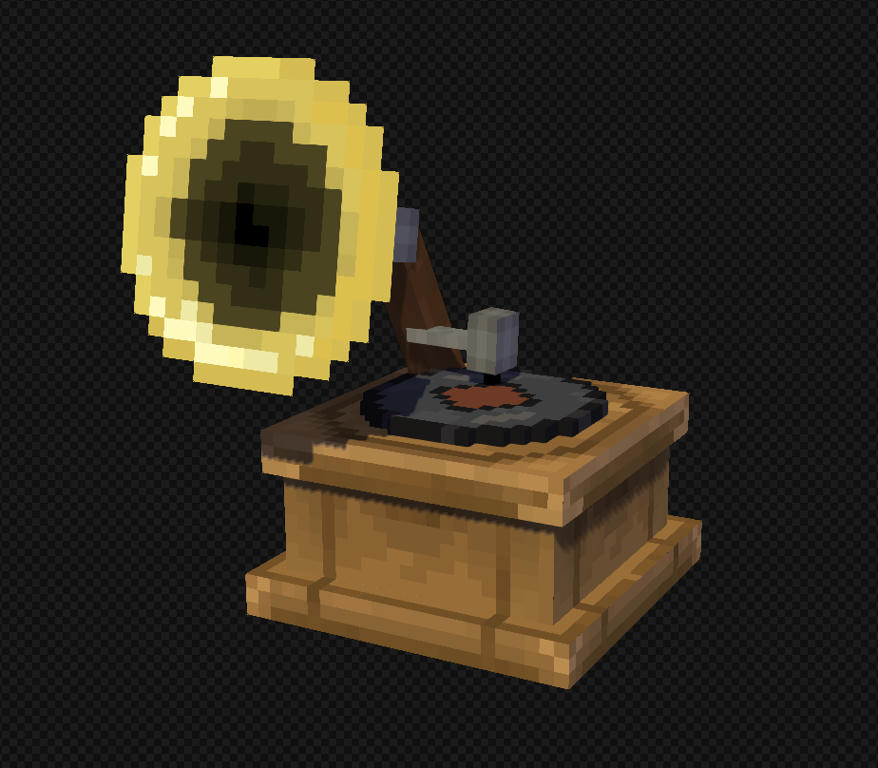 Gramophone Model - Models - Mine-imator forums