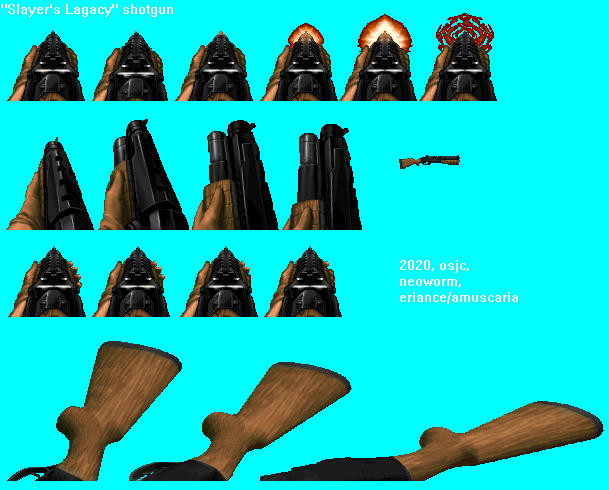 "Slayers Legacy" shotgun skin, with heat-shield image - OSJC's DooM ...