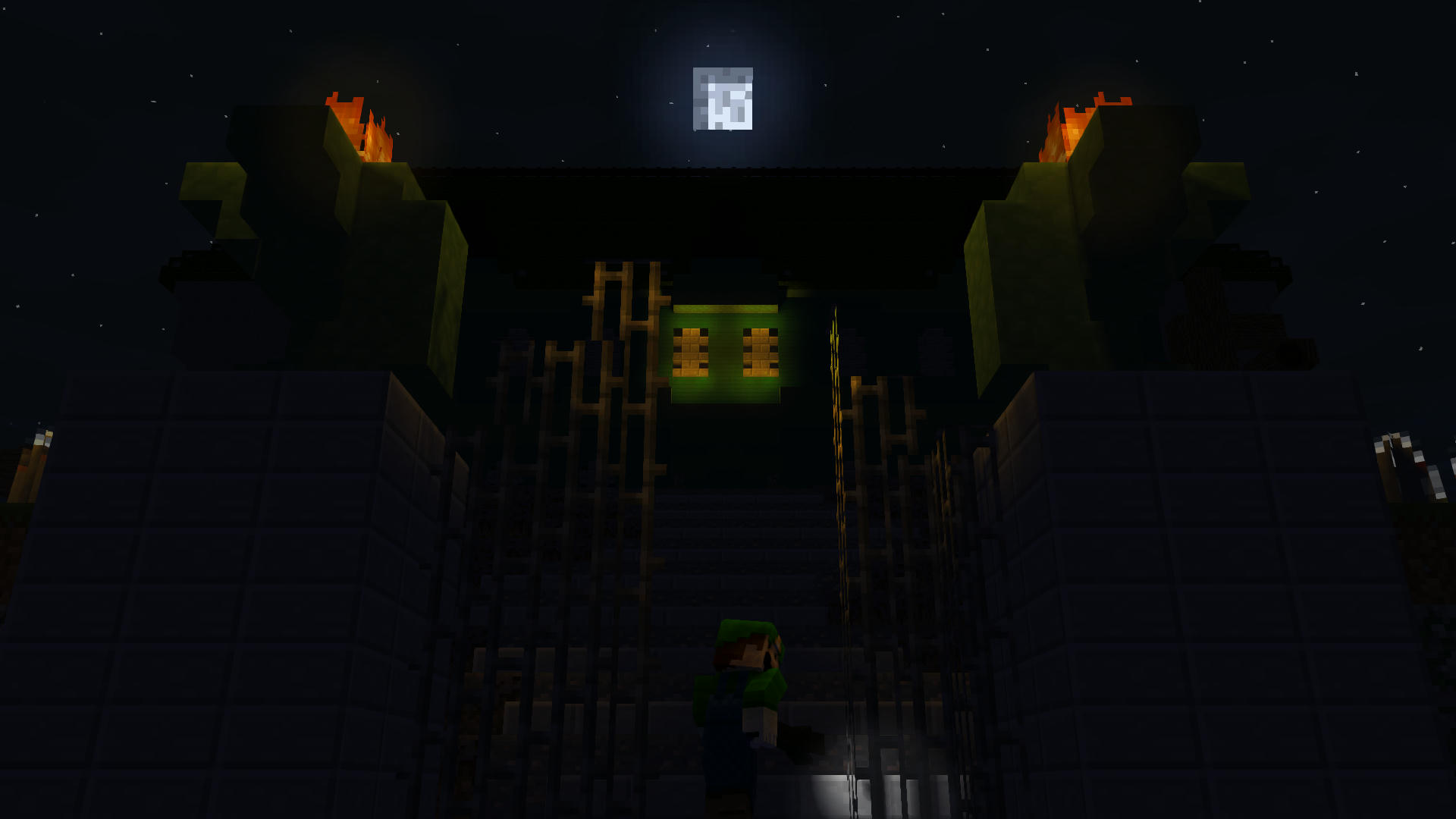 Luigi's Mansion (1080p) - Wallpapers and art - Mine-imator forums