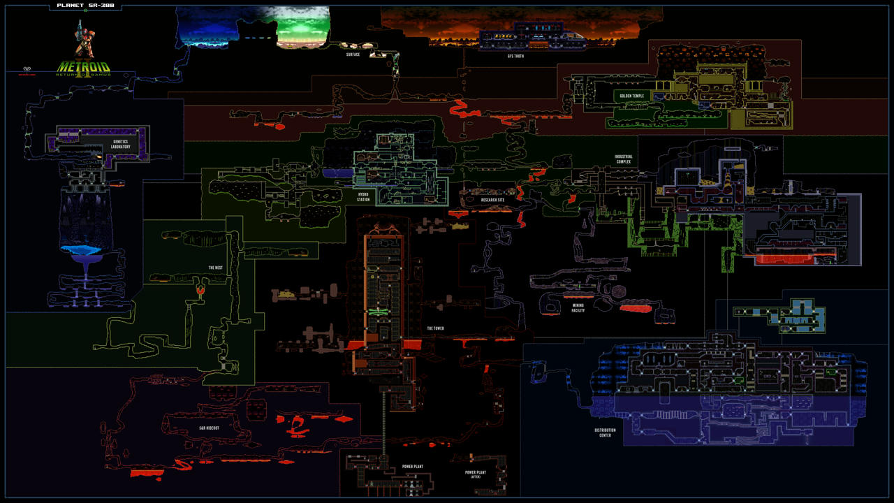 Official AM2R Maps (See 1st Page) - Project AM2R