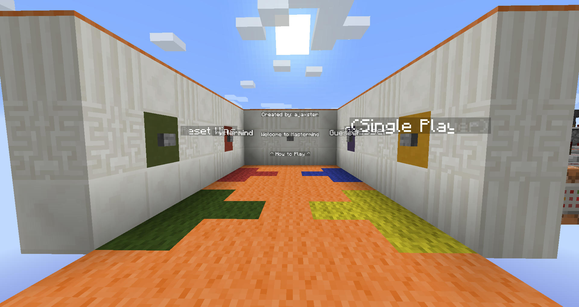 Mastermind Minigame 14w21b 1 2 Players Maps Mapping And Modding Java Edition 9804