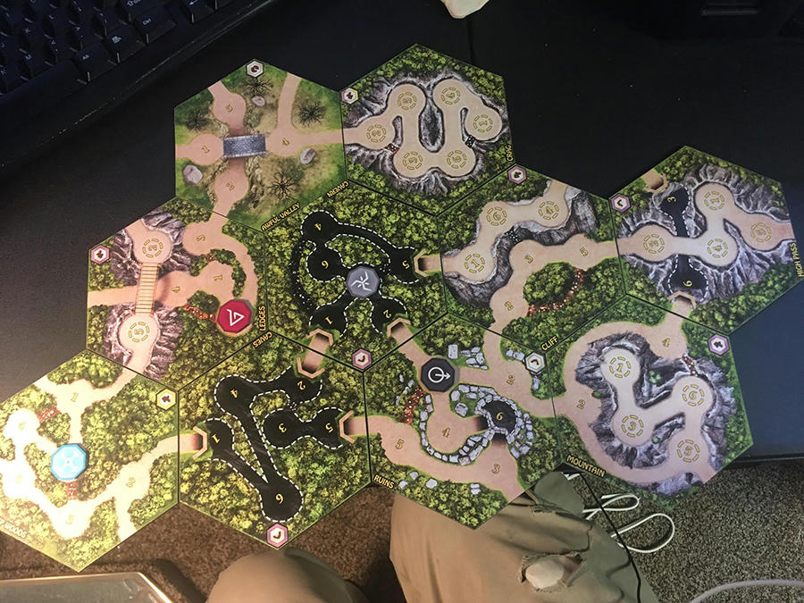 Legendary Realm Print and Play Series 1 Hex Tiles Results. | Magic Realm