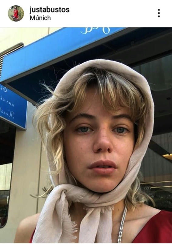 La actriz Justina Bustos, víctima de Covid-19 y aislada en Isla Mauricio