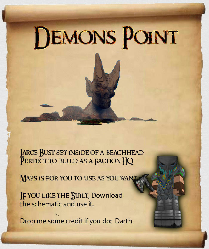 Demons Point Minecraft Map