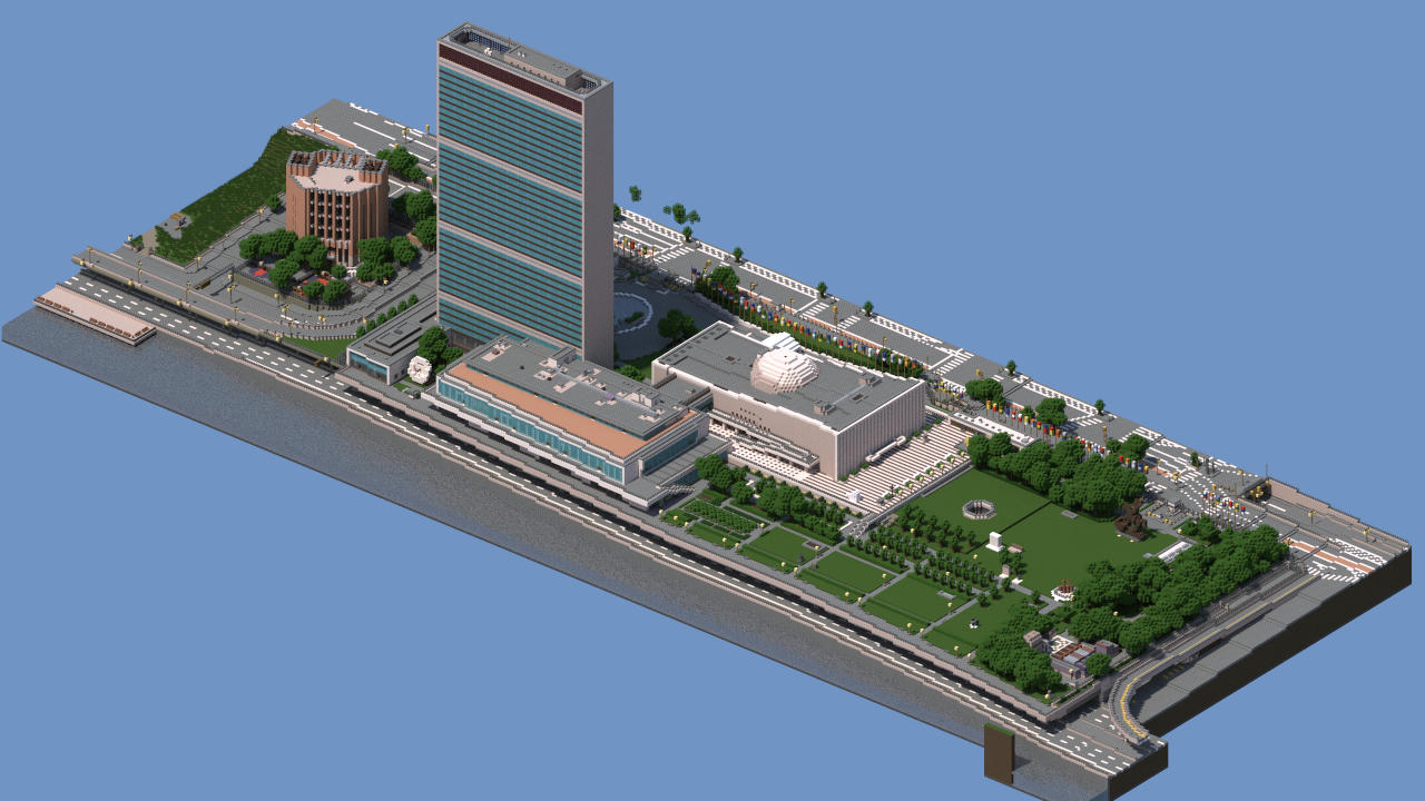 Midtown Manhattan, New York City (DOWNLOAD V2.4) Minecraft Map