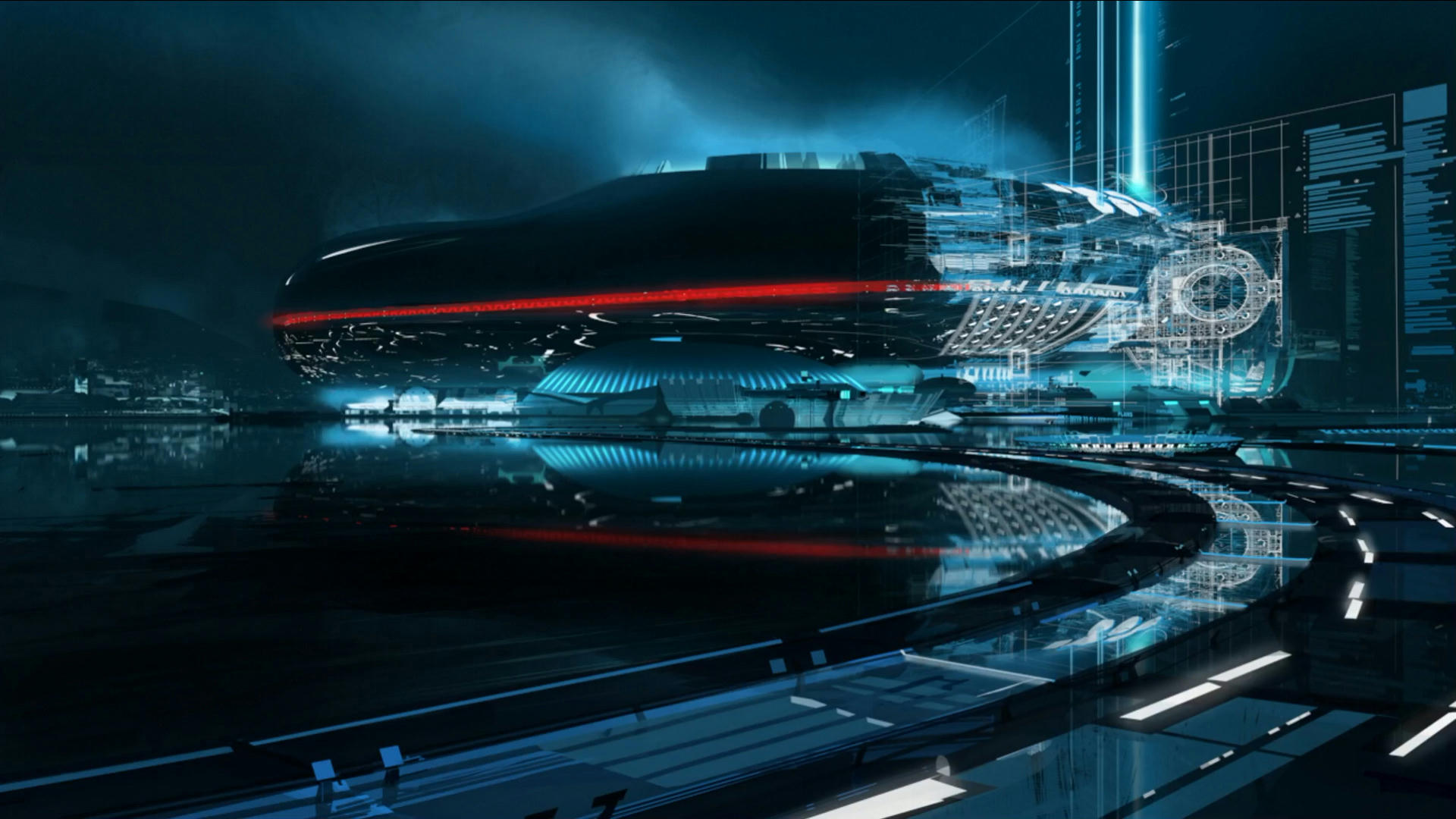 TRON LIVES: Uprising Art