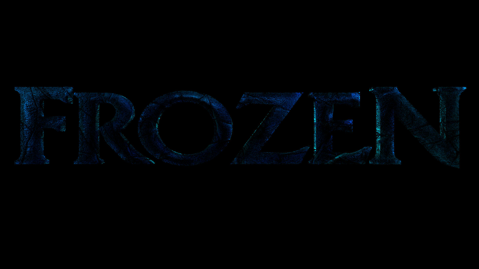 I was bored so I decided to recreate the Frozen logo. I think I did ...