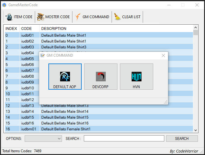RF GameMasterCode | RaGEZONE - MMO Development Forums