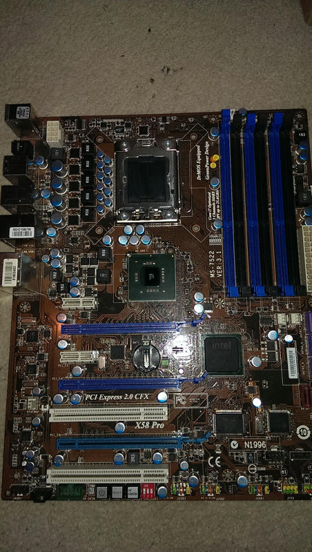 MSI X58 PRO - MS-7522 v3.1 - Identifying solid bad caps? - Badcaps ...