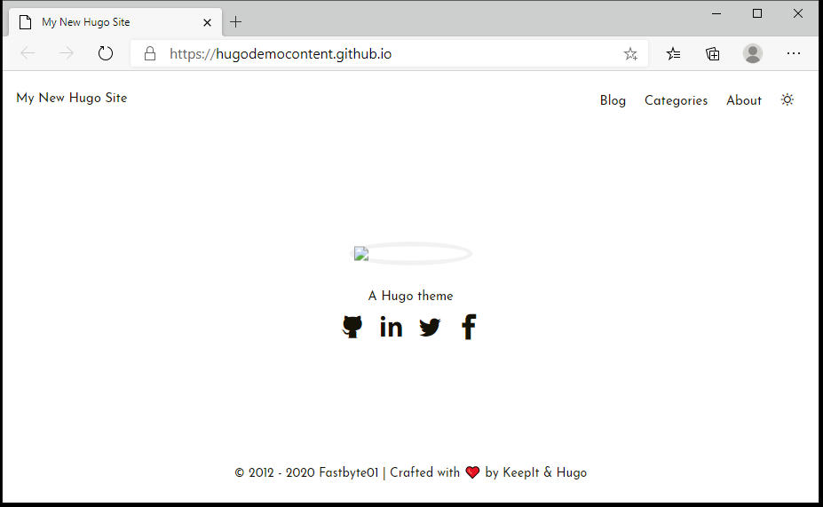 Install Hugo, Create site and Host on github pages. Finally, Automate with github actions - Part ...