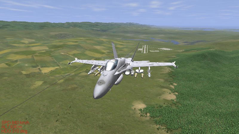 F-18 Flaps in CUP JTW