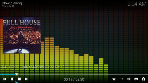 Visualization for Kodi?