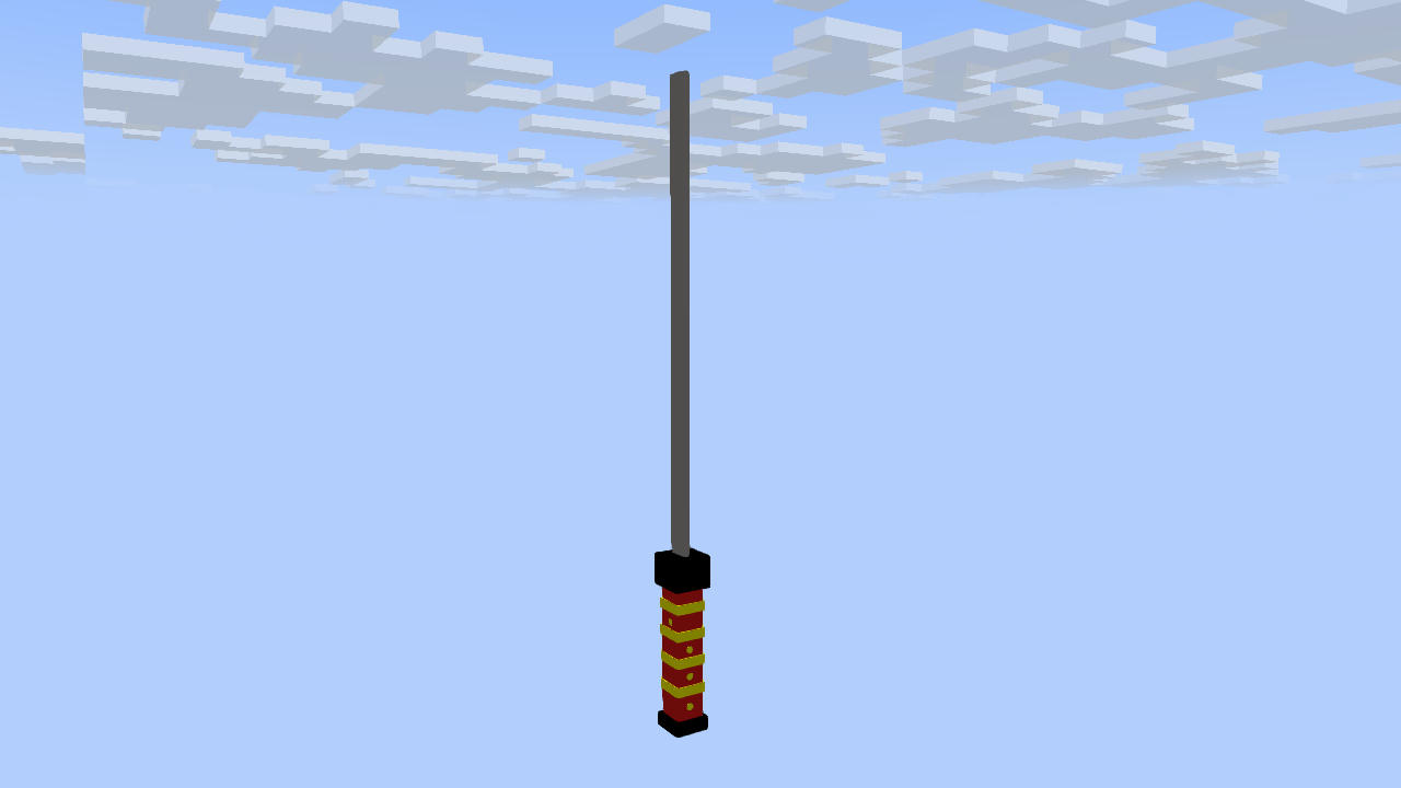 Samurai Sword v0.5 : Mine-Imator v1.0.0 - Rigs - Mine-imator forums
