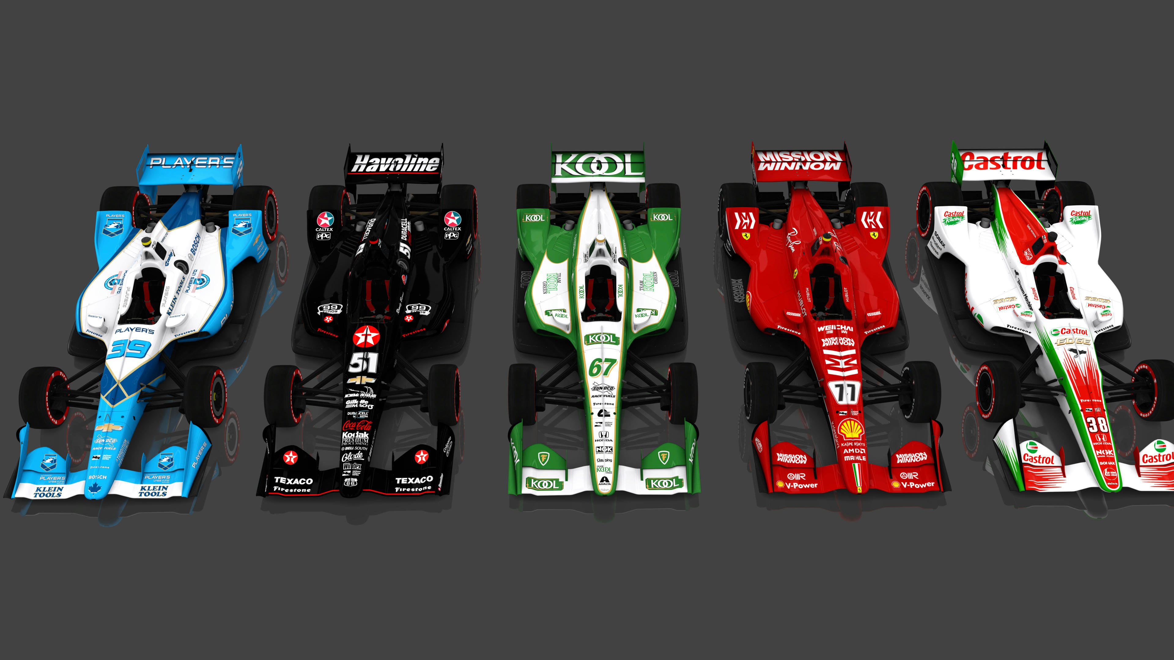 VRC Formula NA 2018 / 10 Retro and Fictional Indycar Skins | OverTake.gg