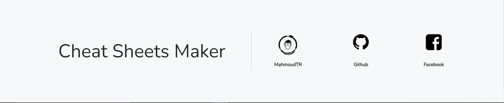 GitHub - Mahmoud217TR/Cheat-Sheet-Maker