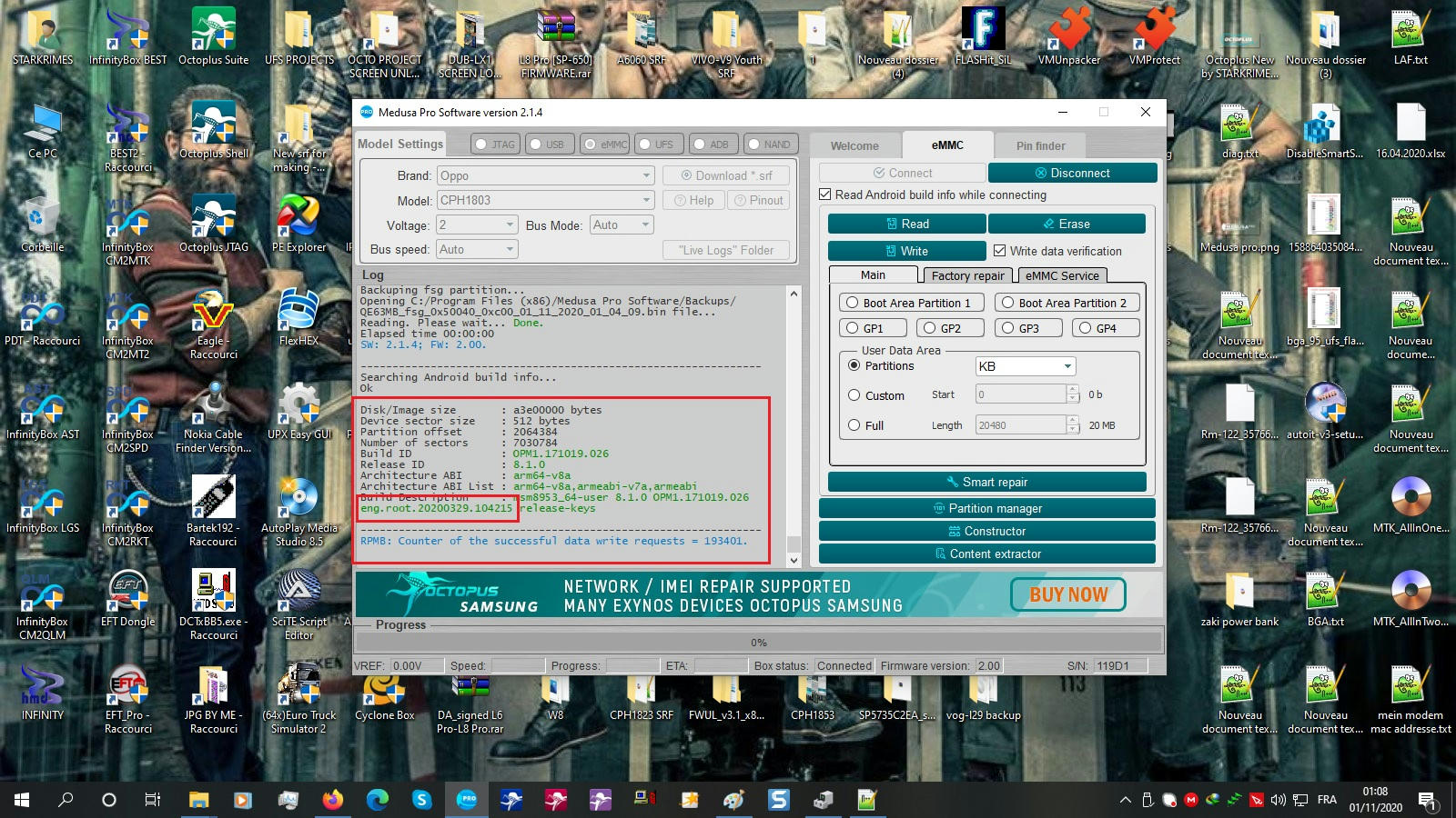 OPPO A3s CPH1803 PATTERN LOCK REMOVE DONE WITHOUT DATA LOSS SAFELY ...