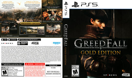 [ps5]贪婪之秋 黄金版-GreedFall: Gold Edition - 游戏封面