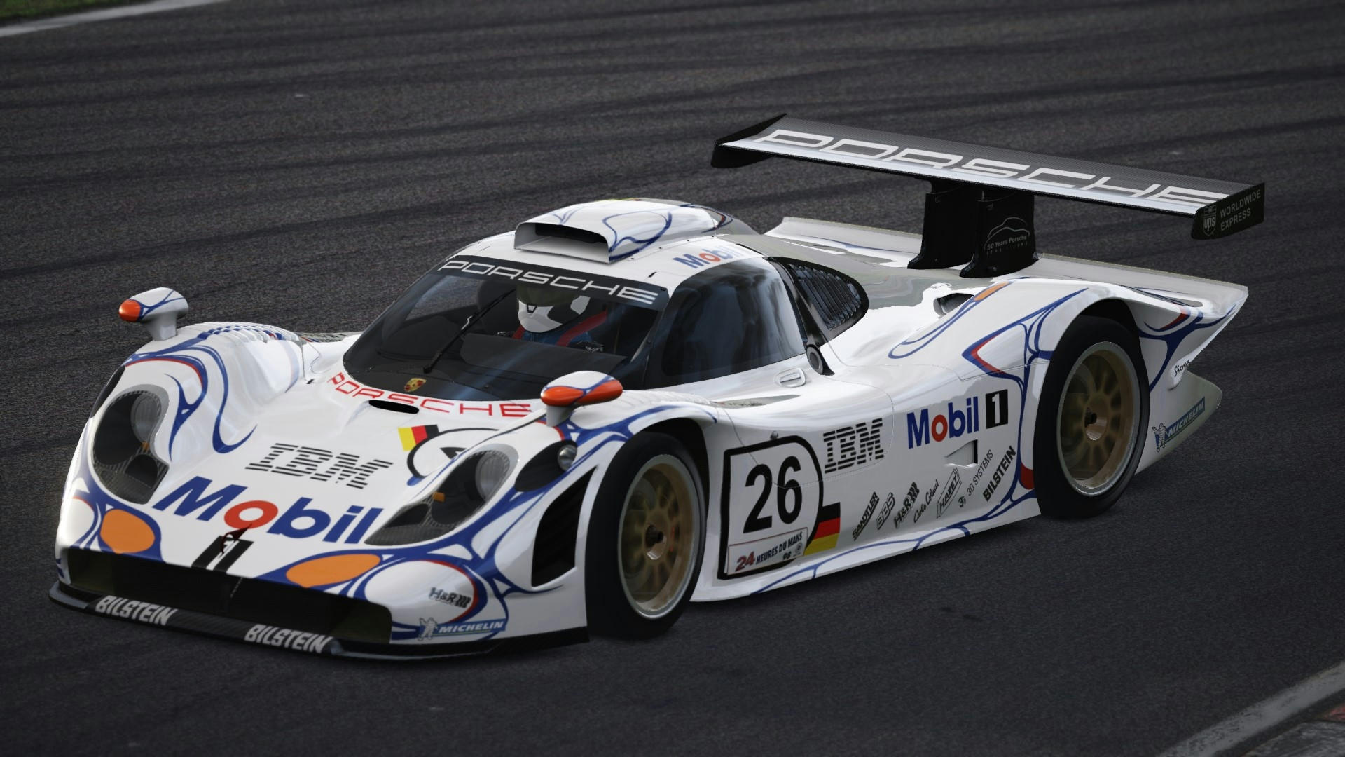 KS Porsche 911 GT1 - 1998 IBM orginal Sponsor and more | OverTake.gg
