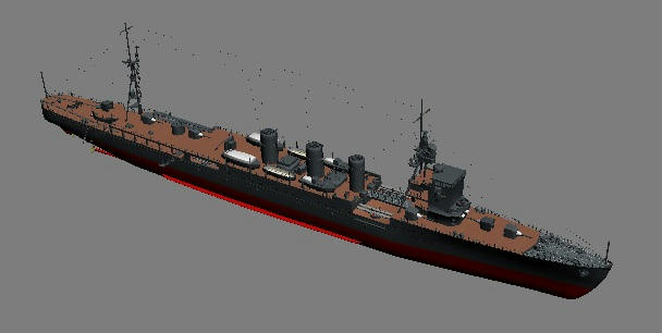 Two For Friday - Japanese Nagara and Mogami Class Cruisers