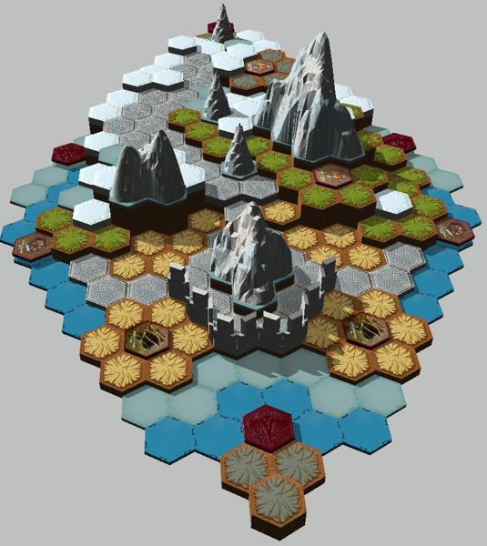 Heat of Battle Map (for online league play) | Heroscapers