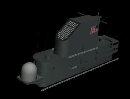 USS Essex SCB-125 angled deck High-Reso branch