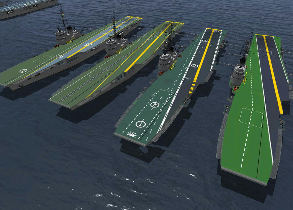 Colossus Class Carrier (angle deck)